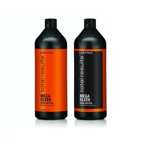 Matrix MEGA SLEEK 1 Litre Duo – Product Portfolio Hair Care